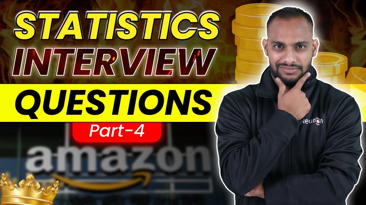 Part 4 Statistics Interview Questions Ineuron Youtube 5535