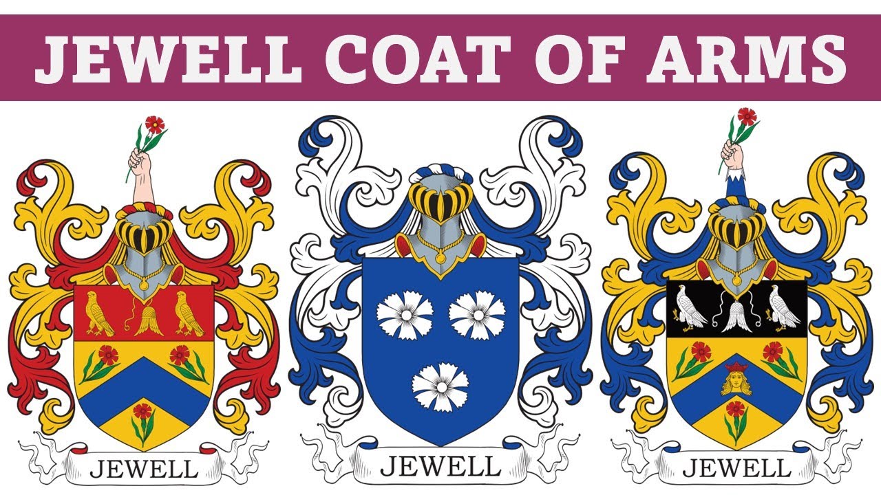 Jewell Coat of Arms & Family Crest - Symbols, Bearers, History - YouTube