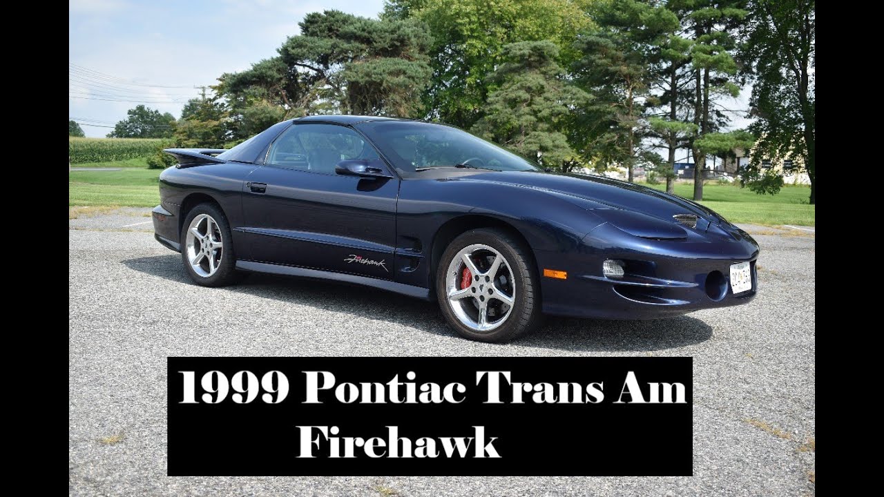 1999 Pontiac Trans Am Firehawk - YouTube