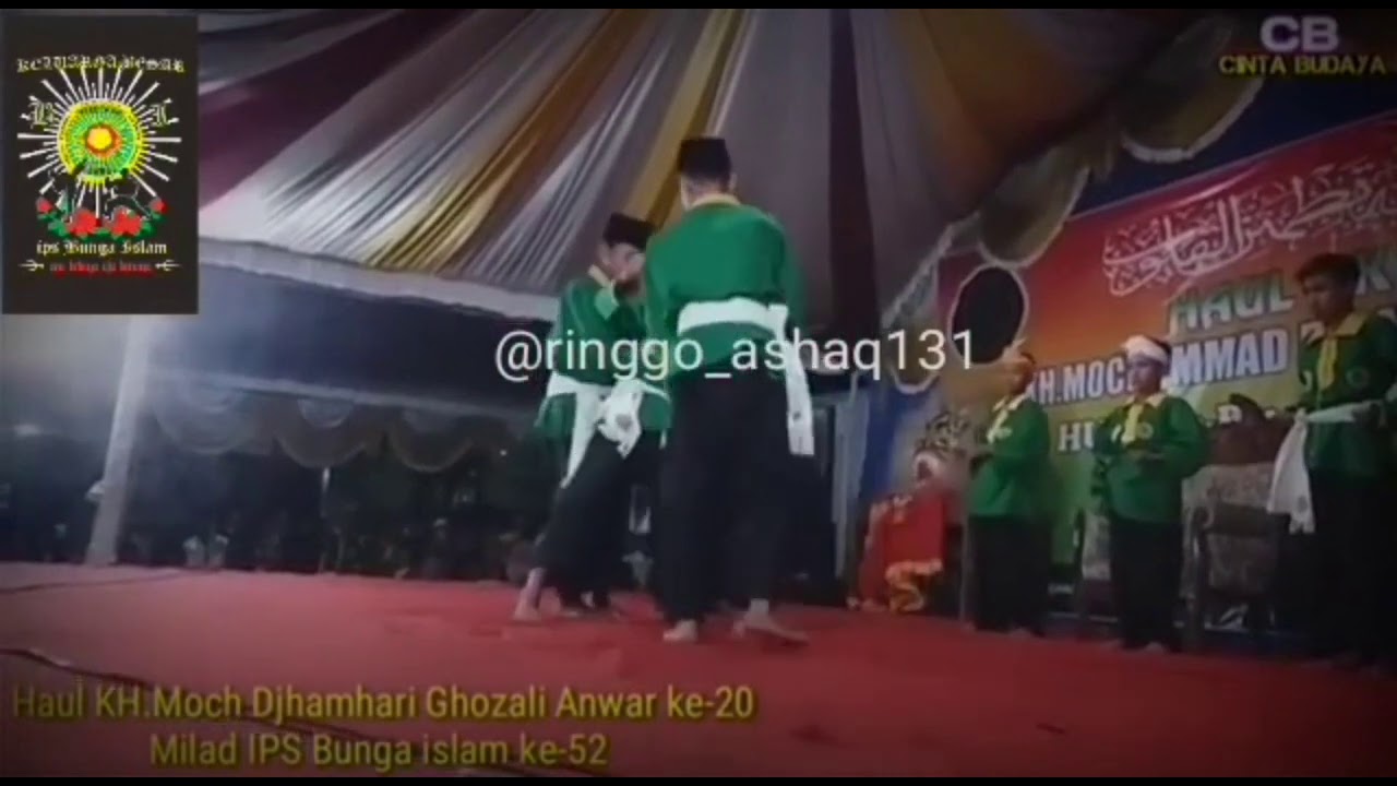 Ikatan pencak silat bunga Islam Ponorogo - YouTube