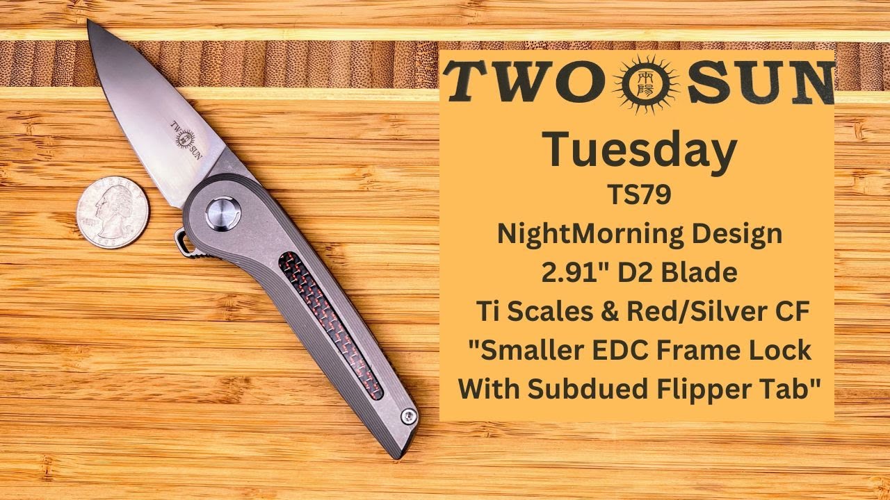 TwoSun Tuesday: TS79 NightMorning Design in Titanium & Foil CF Laminate ...