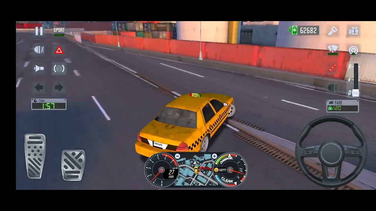 Fast Taxi 🚕 Drive -Taxi Sim 2020/Car Games Android IOS Gameplay - YouTube