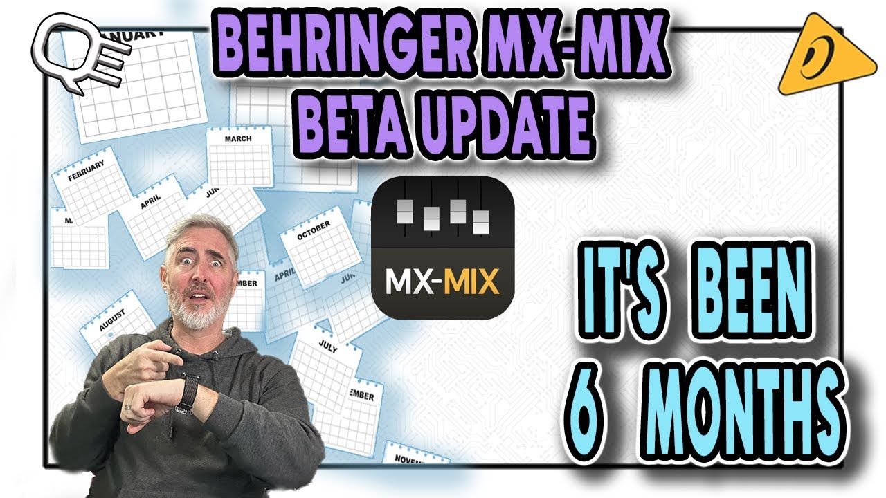 Behringer MX-MIX BETA UPDATE 1.3.6 - YouTube