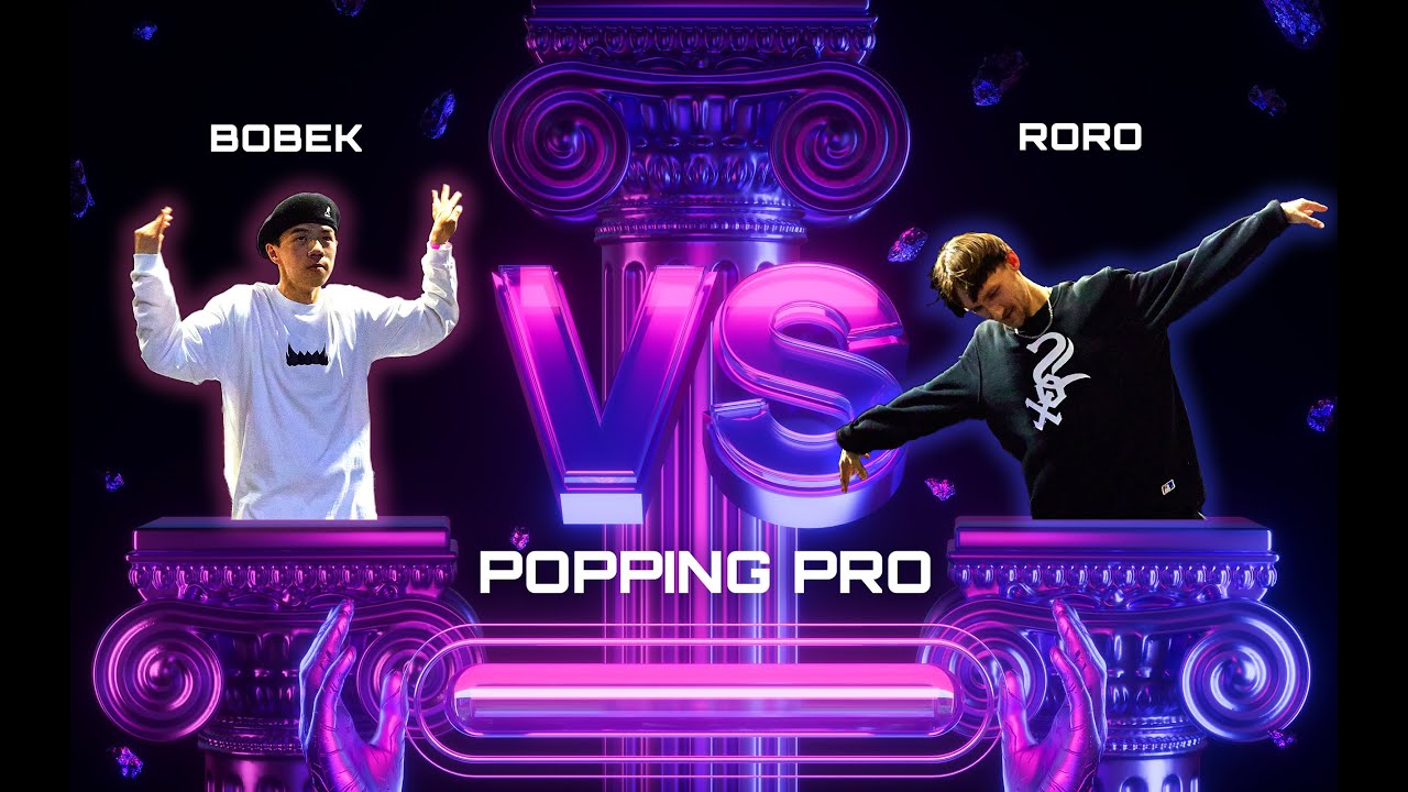 Bobek vs Roro 1/4 Popping Pro dance battle on Back to the future battle ...
