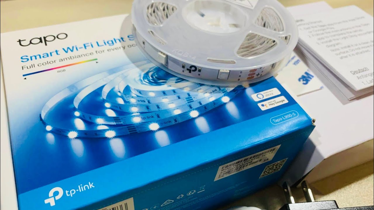TP-Link Tapo L900-5 Smart Wi-Fi Light Strip | Unboxing - YouTube