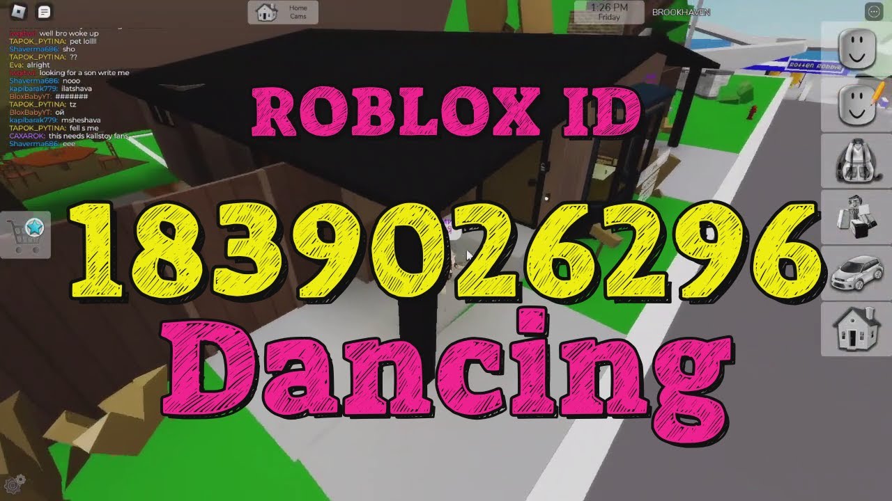 DANCING Roblox Song Codes - YouTube