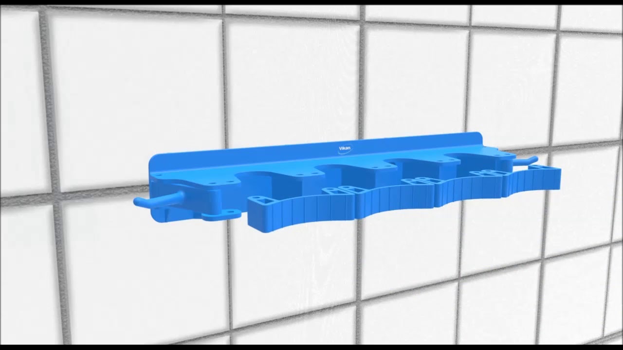 Vikan Wall Bracket - How to Install - YouTube