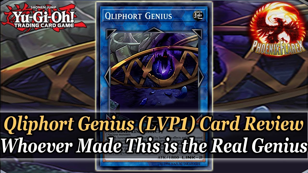 Qliphort Genius (LVP1): Whoever Designed This Link Monster Was The Real ...