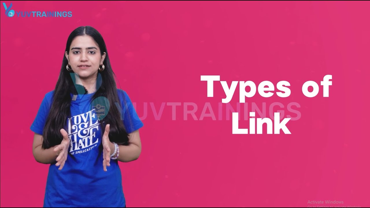 Episode 30 - Types Of Link - YouTube