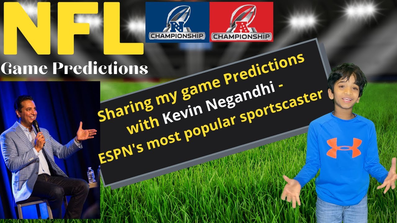 WOW !! Sharing my game Predictions with Kevin Negandhi - ESPN's most ...