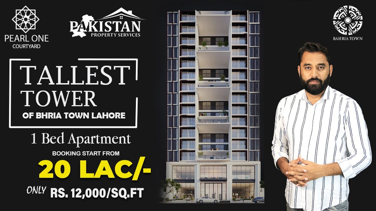 Book Your Apartments In First Tallest Building Of Bahria Town Lahore ...
