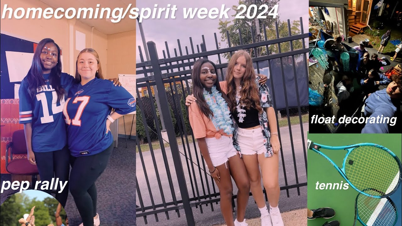 senior diaries 02: homecoming week | daily with kyah - YouTube