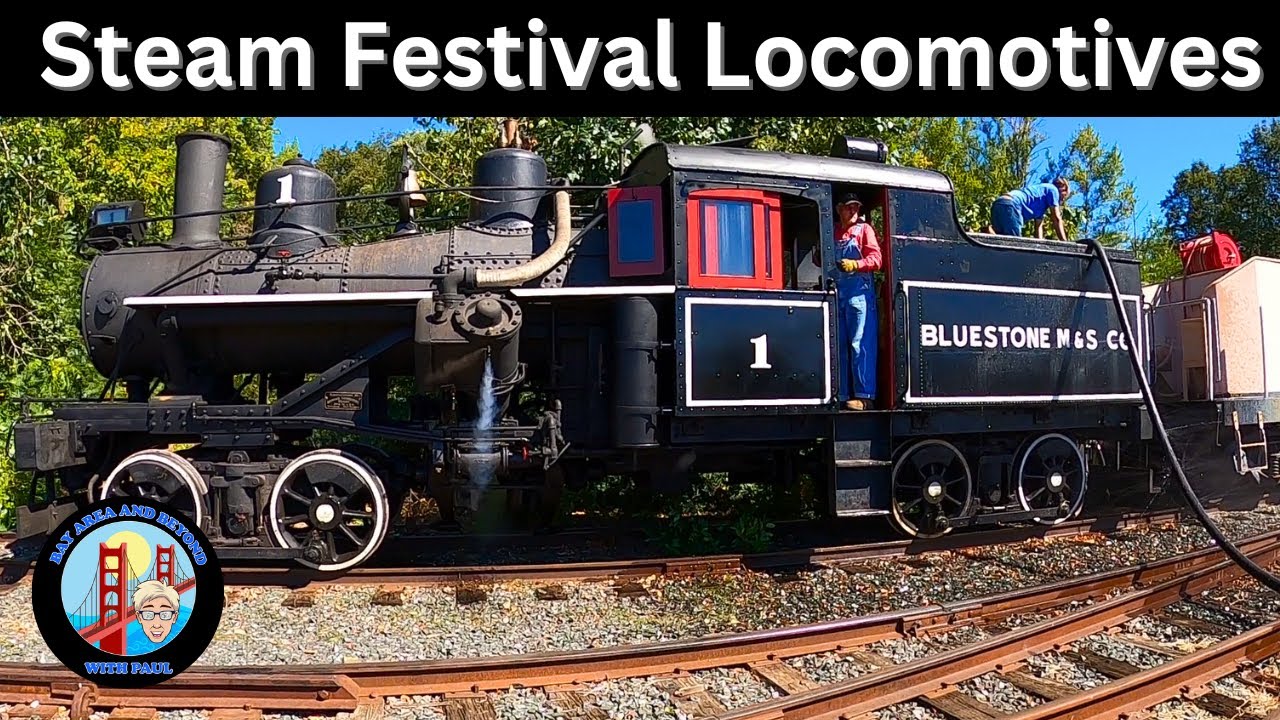 Locomotives of a steam festival 2024 - YouTube
