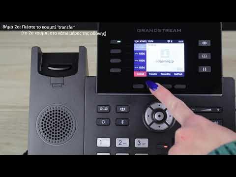 Mεταφορά κλήσεων ( blind transfer, attended transfer, group call )σε ...