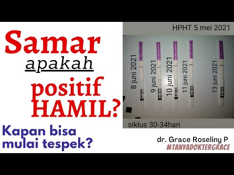 Tespek Samar Apakah POSITIF Hamil? | #tanyadoktergrace - YouTube