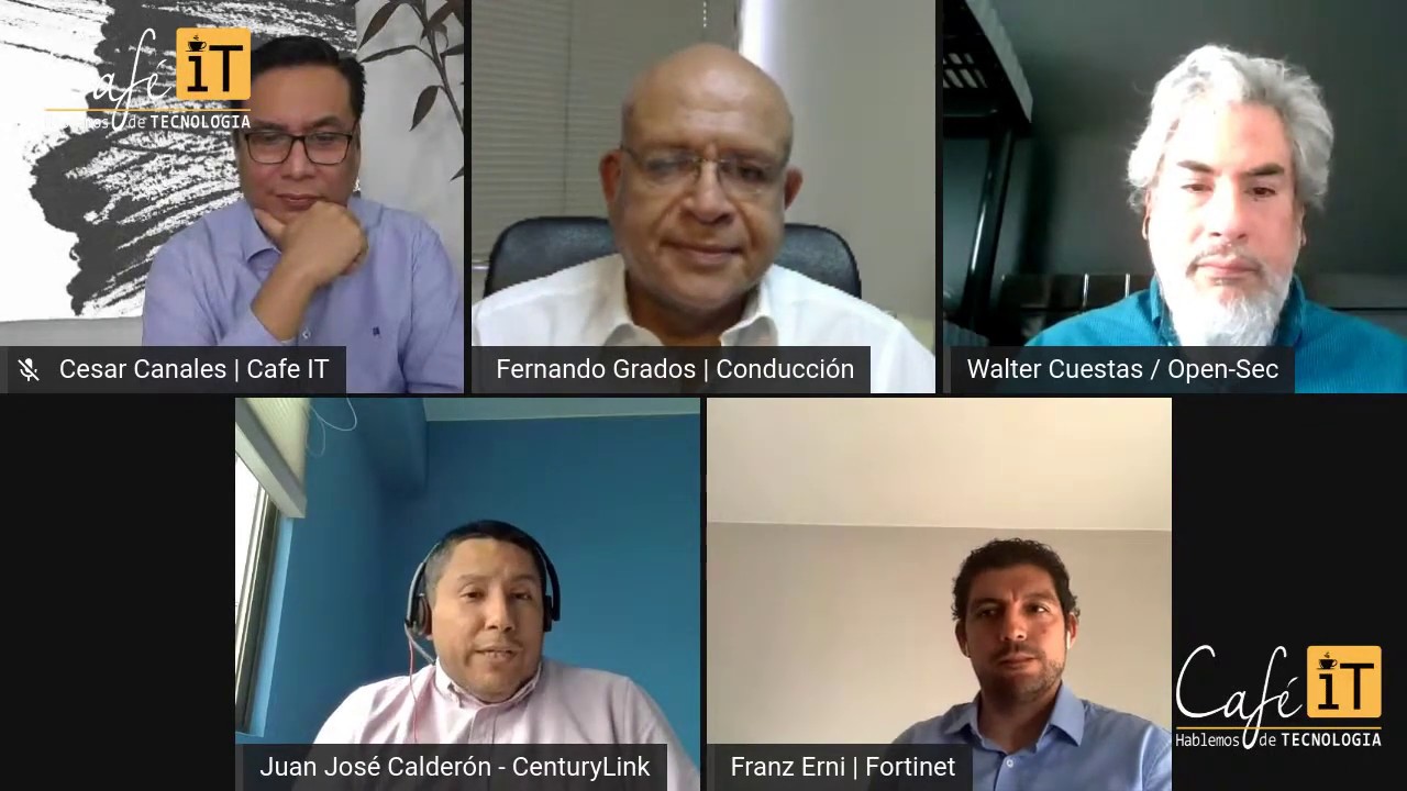 #CafeIT con Fernando Grados y Cesar Canales hablaran de Ciberseguridad - YouTube