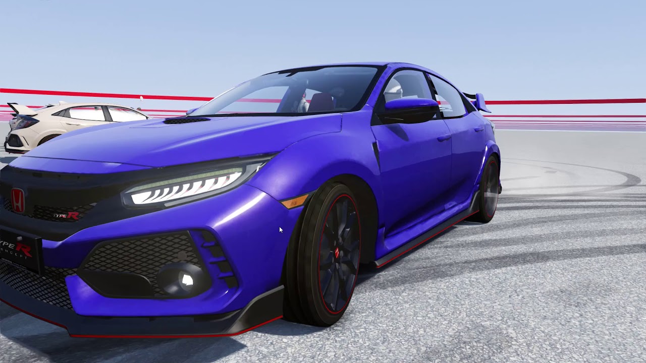 Honda Civic Type-R FK8 Crazy Drift. - YouTube