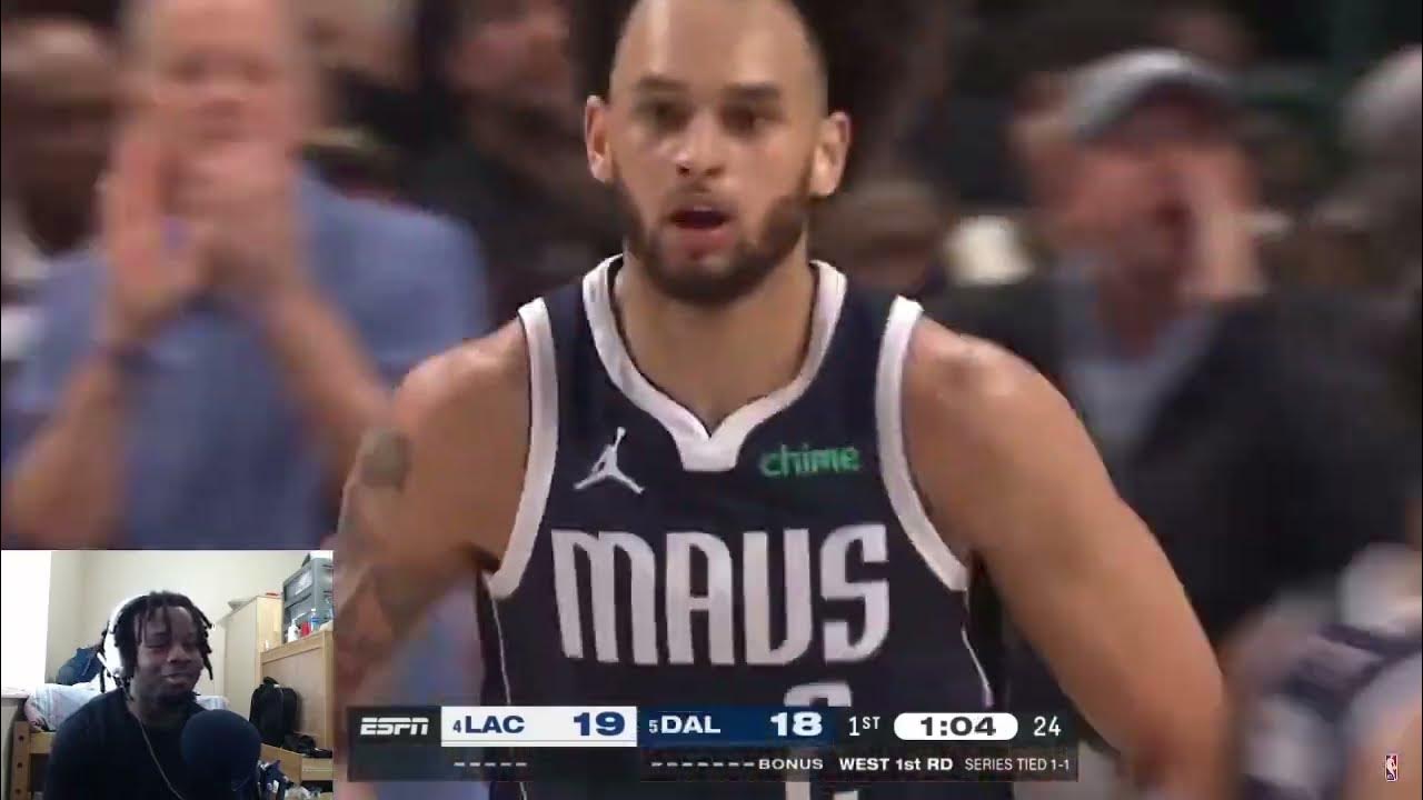 LUKA AND KYRIE GOING CRAZY!!! #4 CLIPPERS at #5 MAVERICKS | FULL GAME 3 HIGHLIGHTS (reaction ...