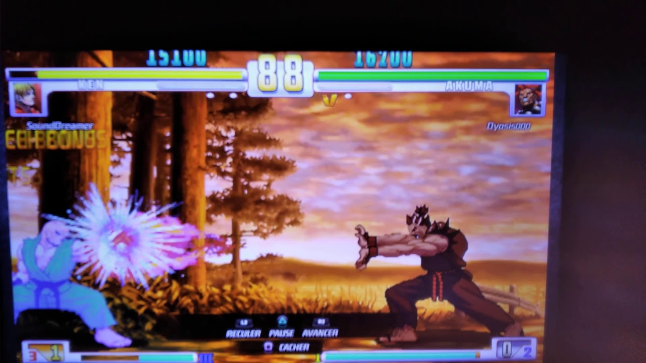 SF3 THIRD STRIKE : AMAZING PARRY FAILED - YouTube