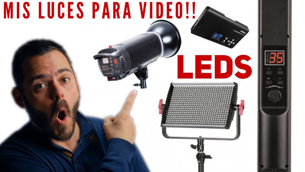 ILUMINACIÓN PARA VIDEO ︎RENUEVO MI EQUIPO ︎ - YouTube