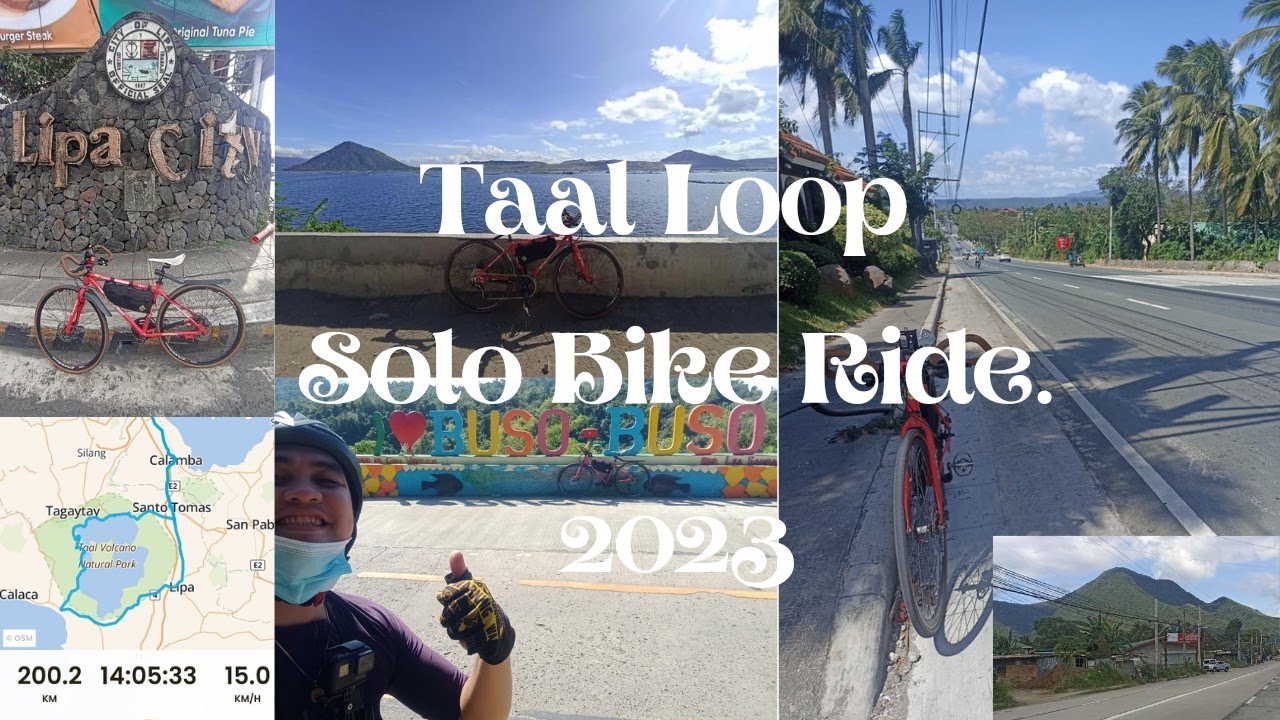 Taal Loop solo bike ride 2023!!! Hayup na loop !!! - YouTube