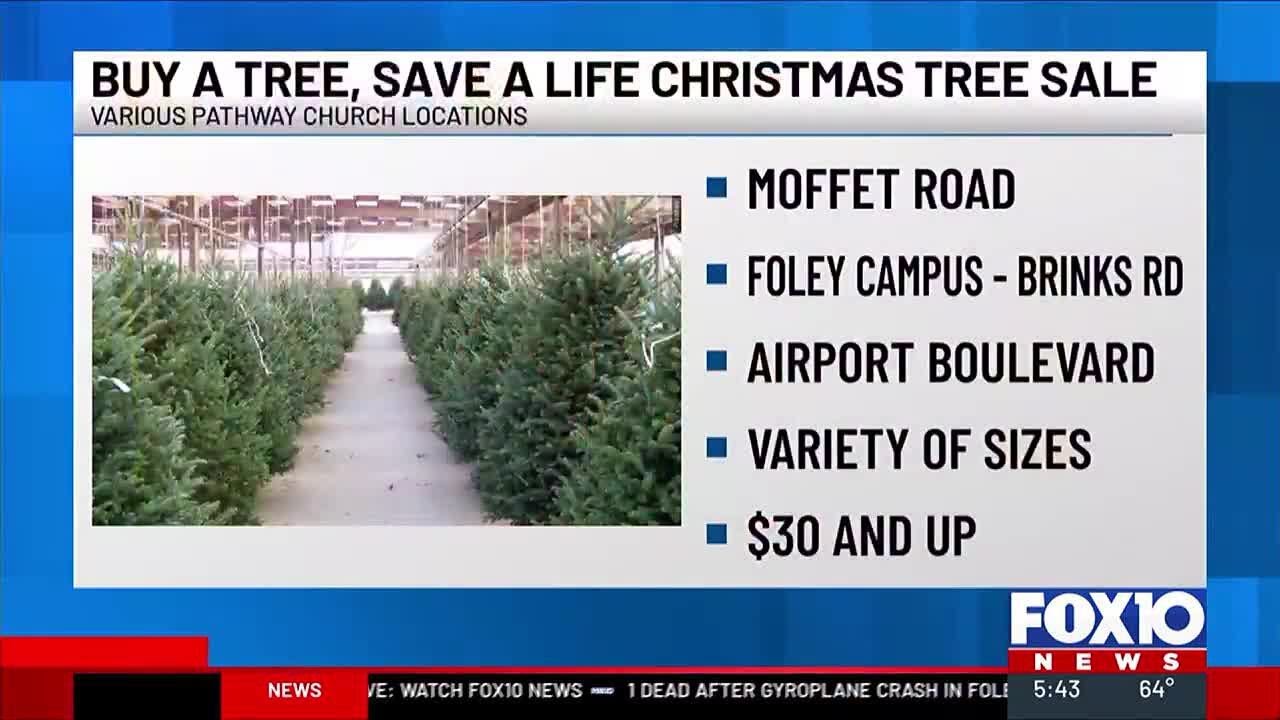 Pathway Church selling Christmas trees to help children in need - YouTube