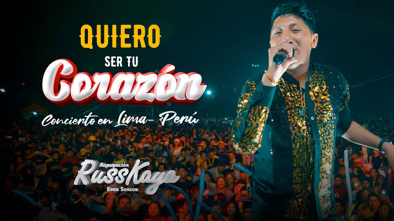 Agrupación Russkaya - Quiero Ser tu Corazón 💙 (En Vivo 2023) Lima Perú ...