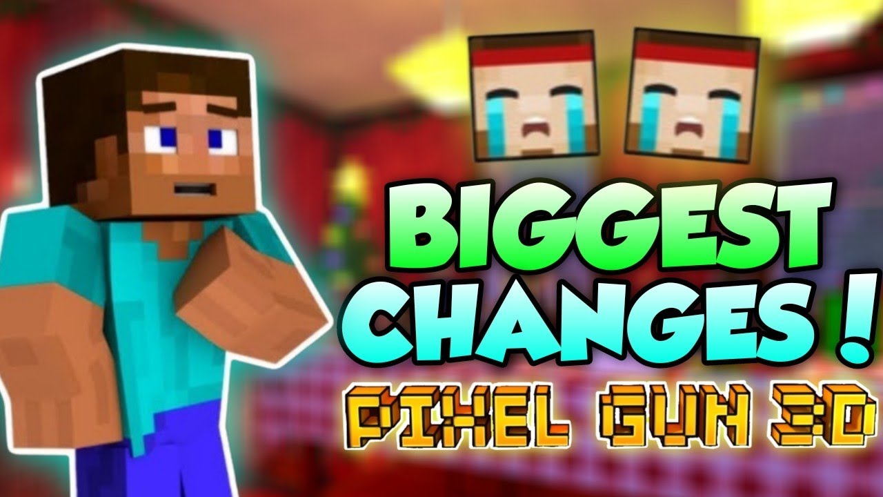 The BIGGEST CHANGES Of PG3D! (Thank You!) | Pixel Gun 3D - YouTube