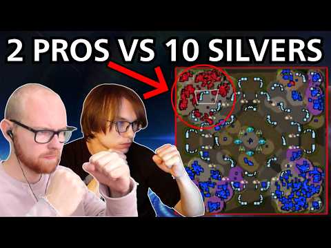 2 Pros vs 10 Noobs