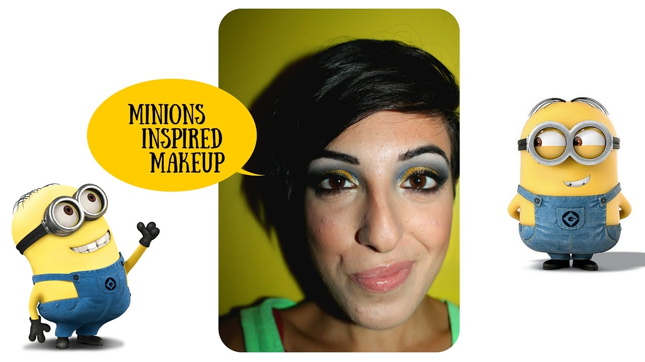 Minions Inspired Makeup - YouTube