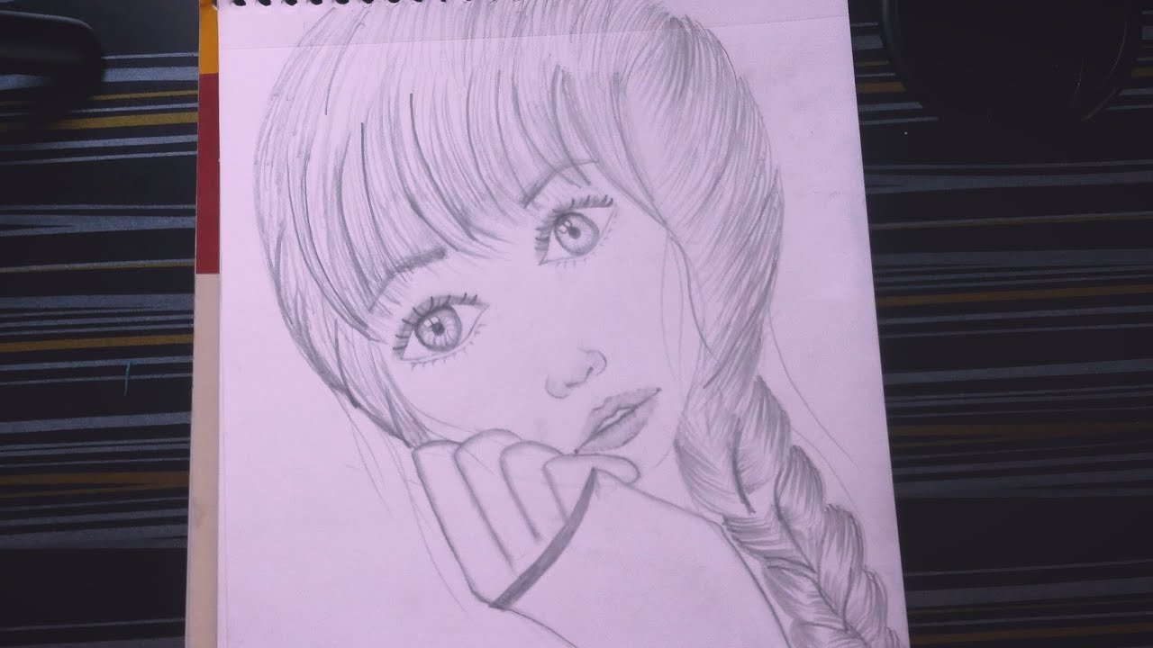 how to draw a beautiful girl ||step by step || - YouTube