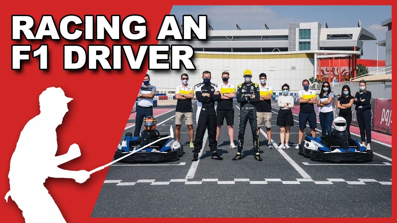 RACING AN F1 DRIVER | WHO CAN "DRIVE" THE BEST? - YouTube
