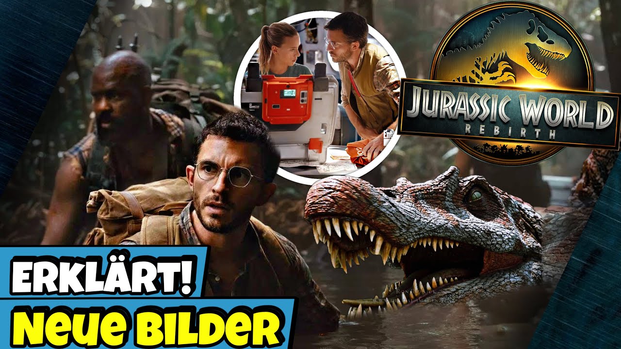Jurassic World Rebirth: 4 neue Exklusive Bilder enthüllen den ...