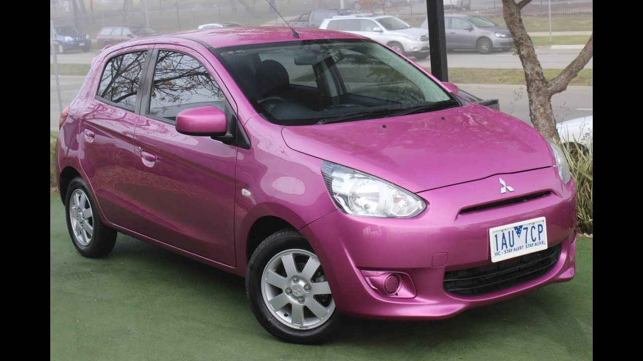 B5310 - 2013 Mitsubishi Mirage ES LA Auto MY14 Review - YouTube