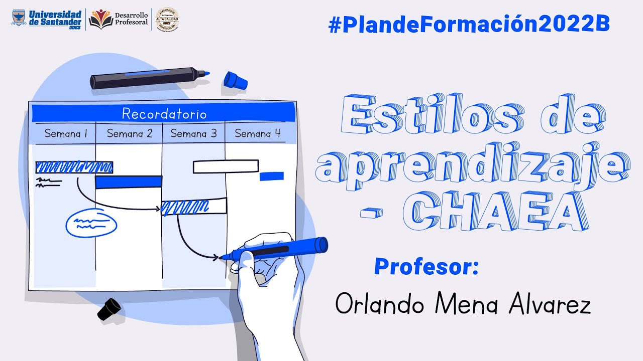 Estilos de aprendizaje - CHAEA - YouTube