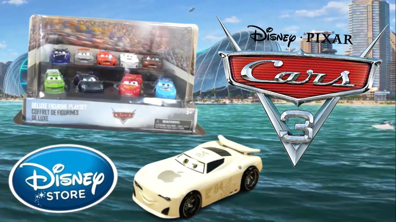 Cars 3 Disney Store Figurine Set Unboxing and Review! - YouTube