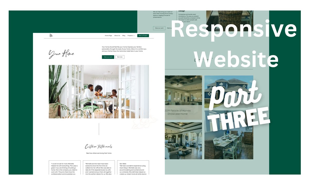 Building Responsible Website Using Html Css Javascript Part Three