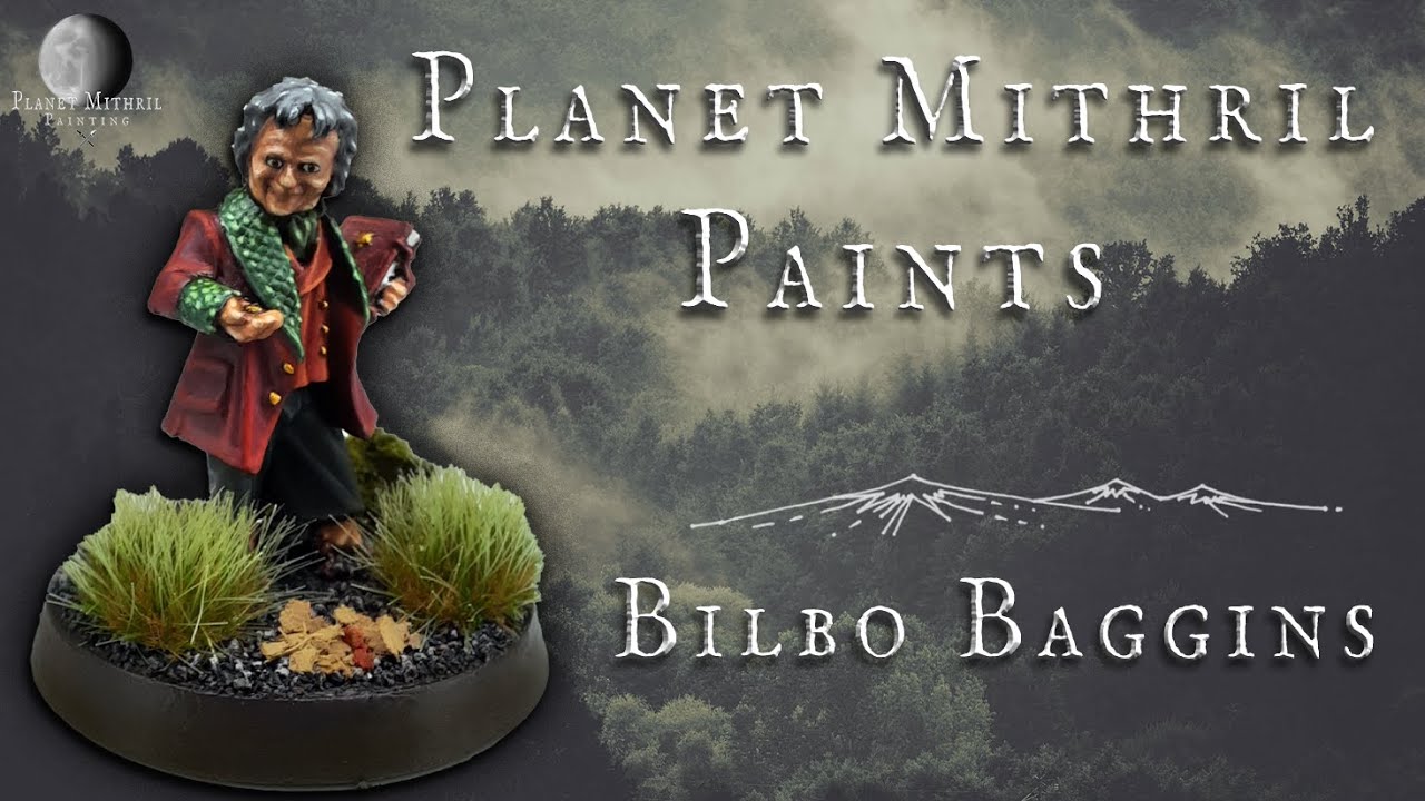Bilbo Baggins Classic, Painting Tutorial - YouTube