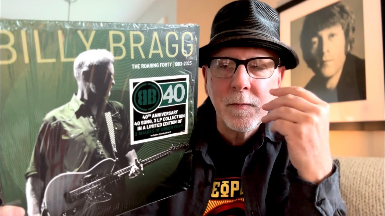 Folk-Punk Protest Singer: New Billy Bragg The Roaring Forty 1983-2023 ...