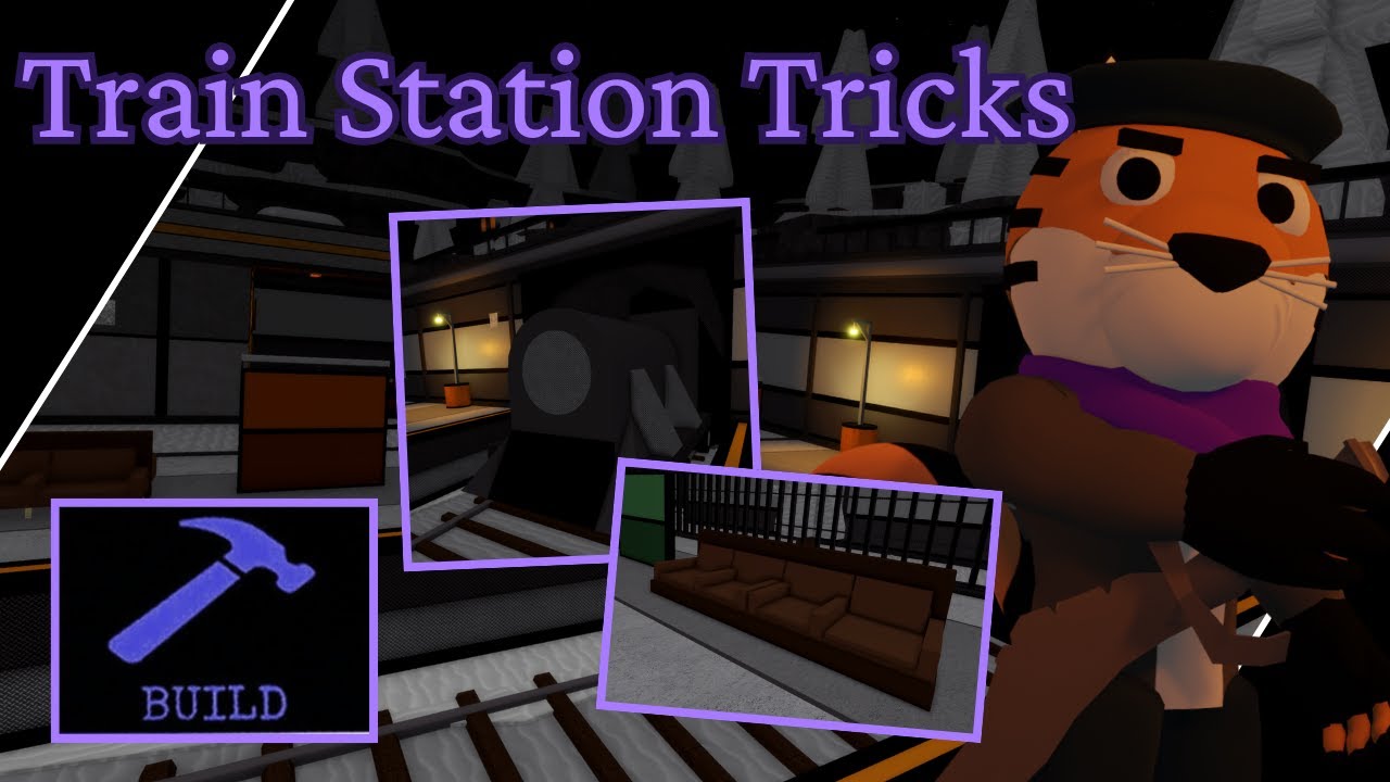 🚅| Train Station Tricks for YOUR maps! [Piggy: Build Mode] - YouTube