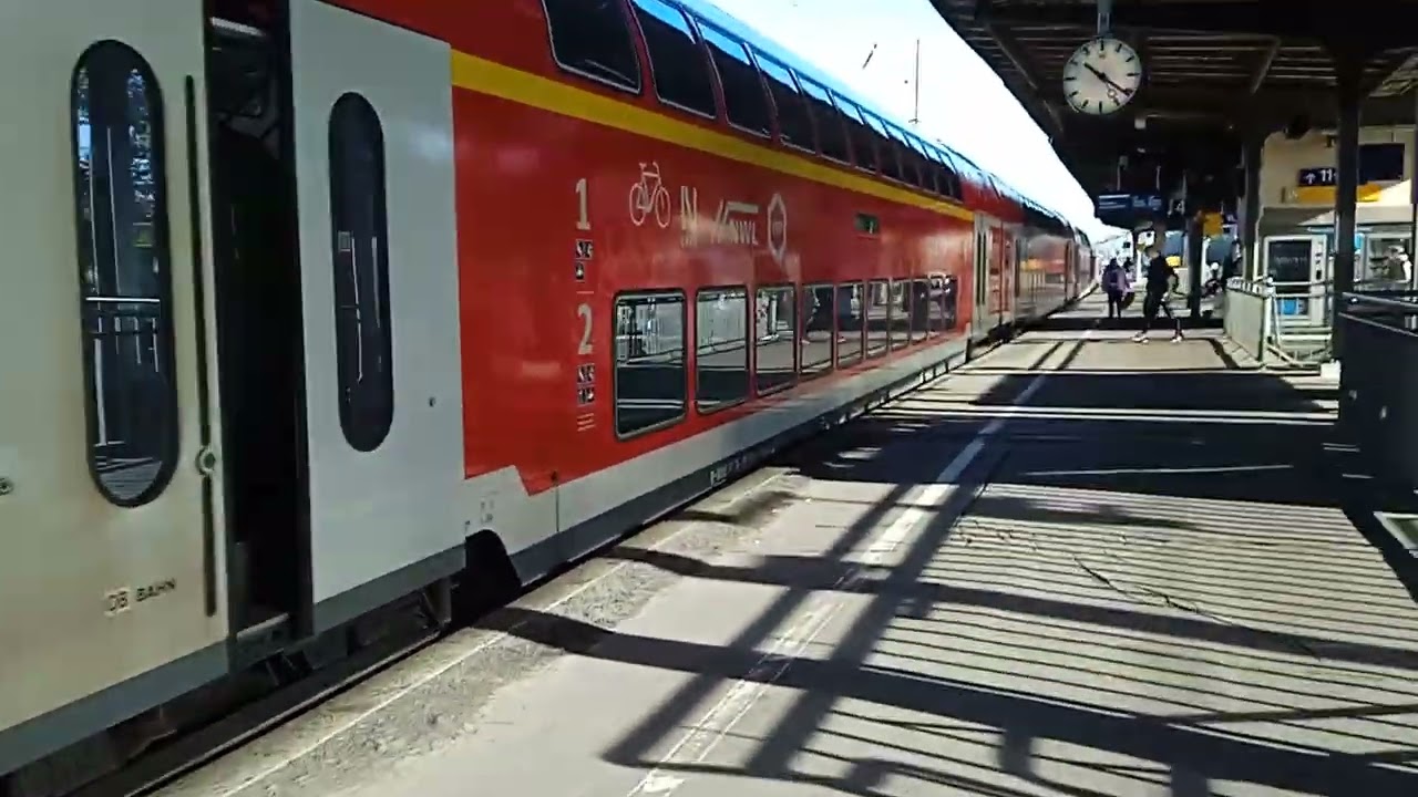 RE 2 Ankunft von Düsseldorf Hbf - YouTube