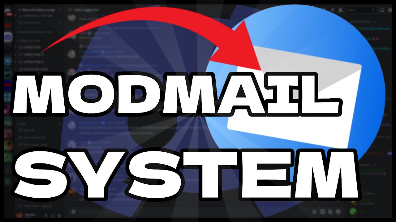 [NEW] - How to make MODMAIL SYSTEM for your discord bot || Discord.js V14 - YouTube