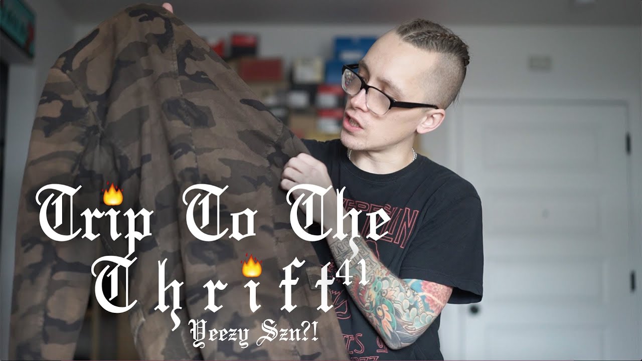 Trip To The Thrift #41 | Stussy, Band Tees & Yeezy Szn in the thrifts ...