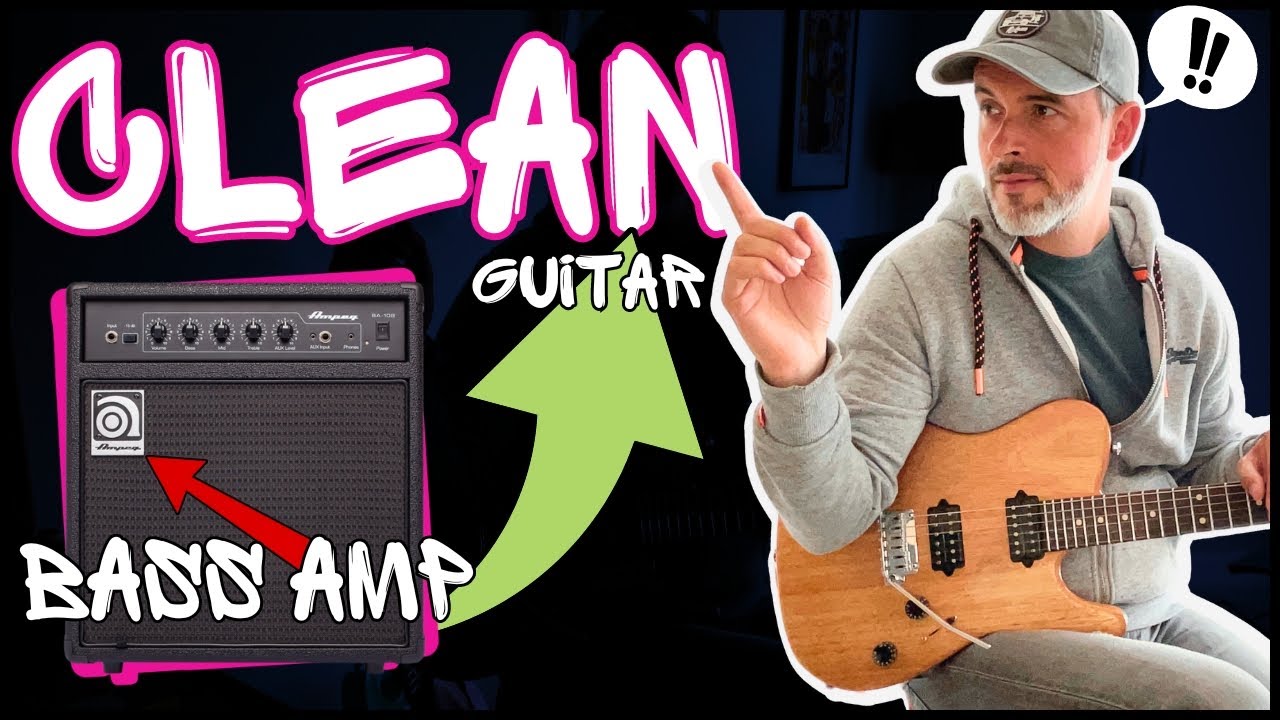 un CLEAN TONE de guitare SUBLIME sur PLUGIN ?? Utilisez un AMPLI BASSE ...