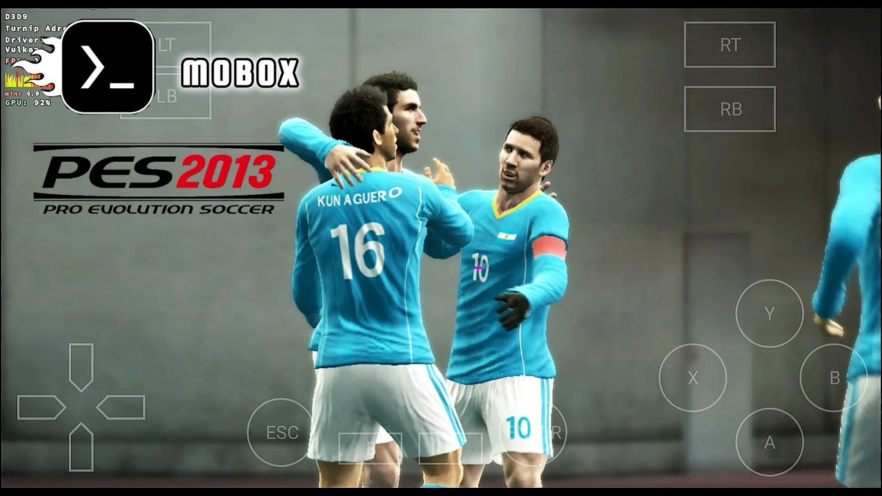 PES 2013 MOBOX ANDROID (EMULADOR WINDOWS) SNAPDRAGON 720G - YouTube