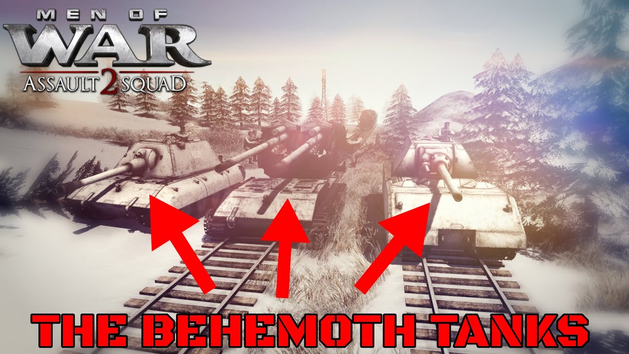 Men of war assault squad 2 Mods - TANKS 2.0 MOD - THE GERMAN BEHEMOTH ...