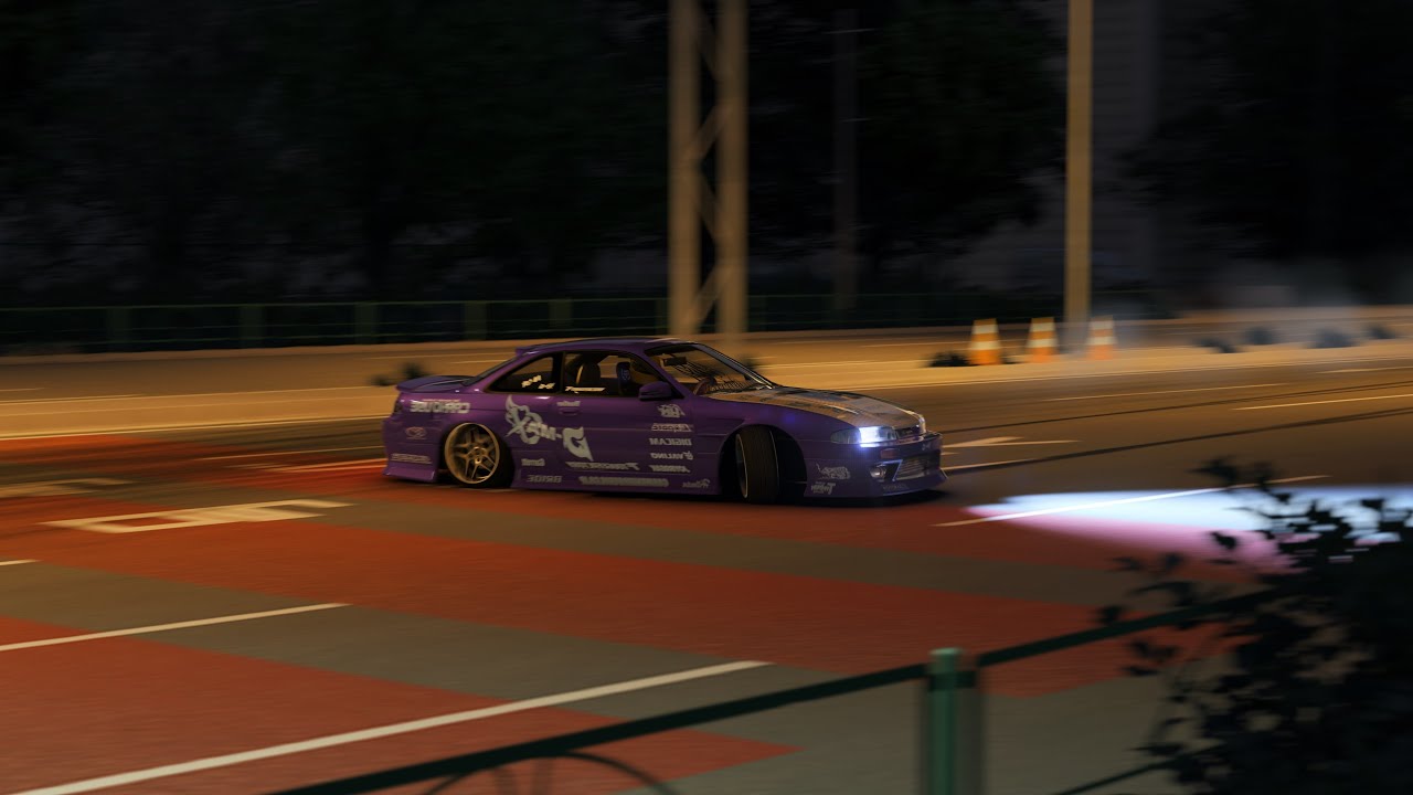 Oi Wharf Assetto Corsa - DWG s14 Zenki D-Max Type - YouTube