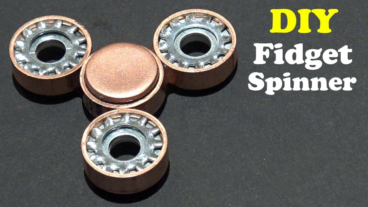 DIY Fidget Spinner - YouTube