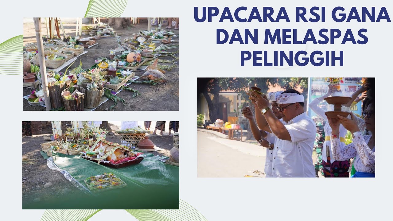 Upacara Rsi Gana dan Melaspas Pelinggih SMP Negeri 8 Singaraja - YouTube