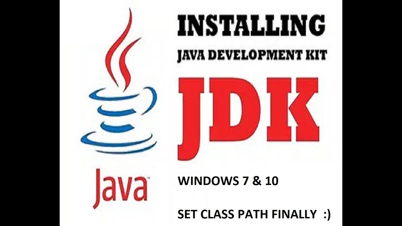 1 How to install Java JDK and Path Setup on windows 10 windows 7- part 1 - YouTube